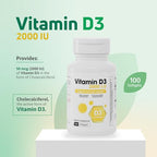 Vitamin D3 softgels for energy boost