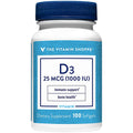 Vitamin D3 softgels for immune support