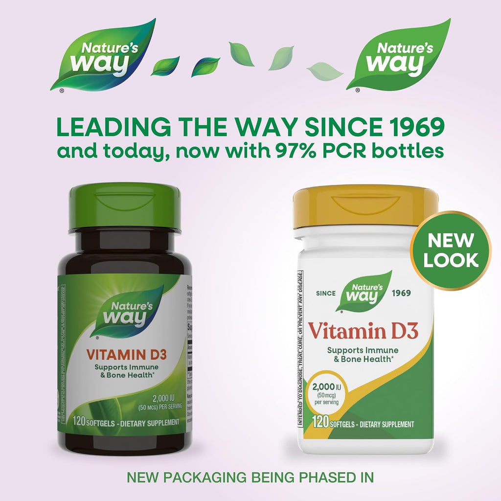 Vitamin D3 softgels for immune support