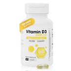 Vitamin D3 softgels for immunity