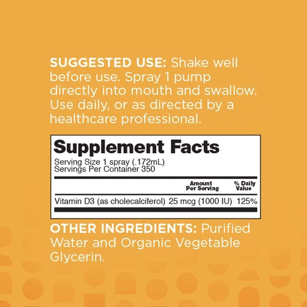 vitamin D3 spray for seasonal support