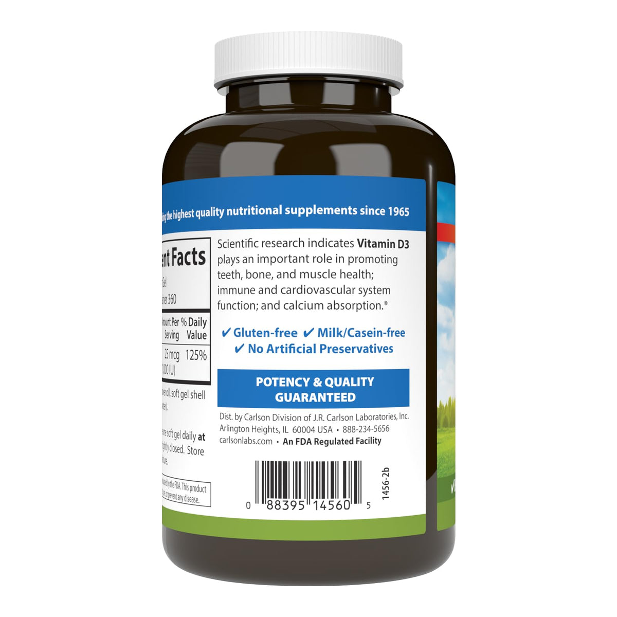 Vitamin D3 supplement for bone health