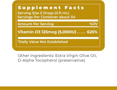 Vitamin D3 supplement for healthy lifestyle
