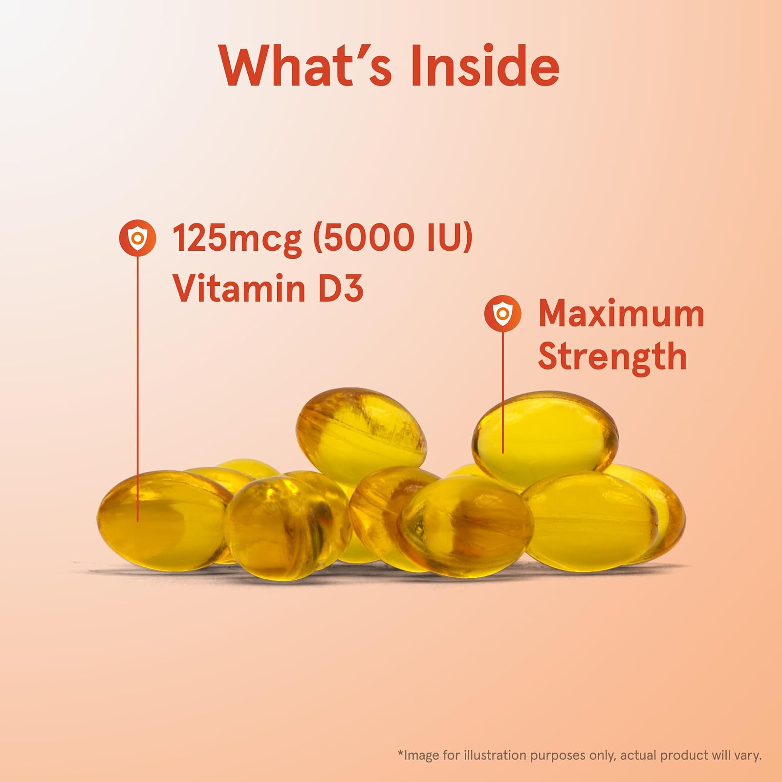 Vitamin D3 support for bone health