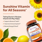 Vitamin D3 support for bone health