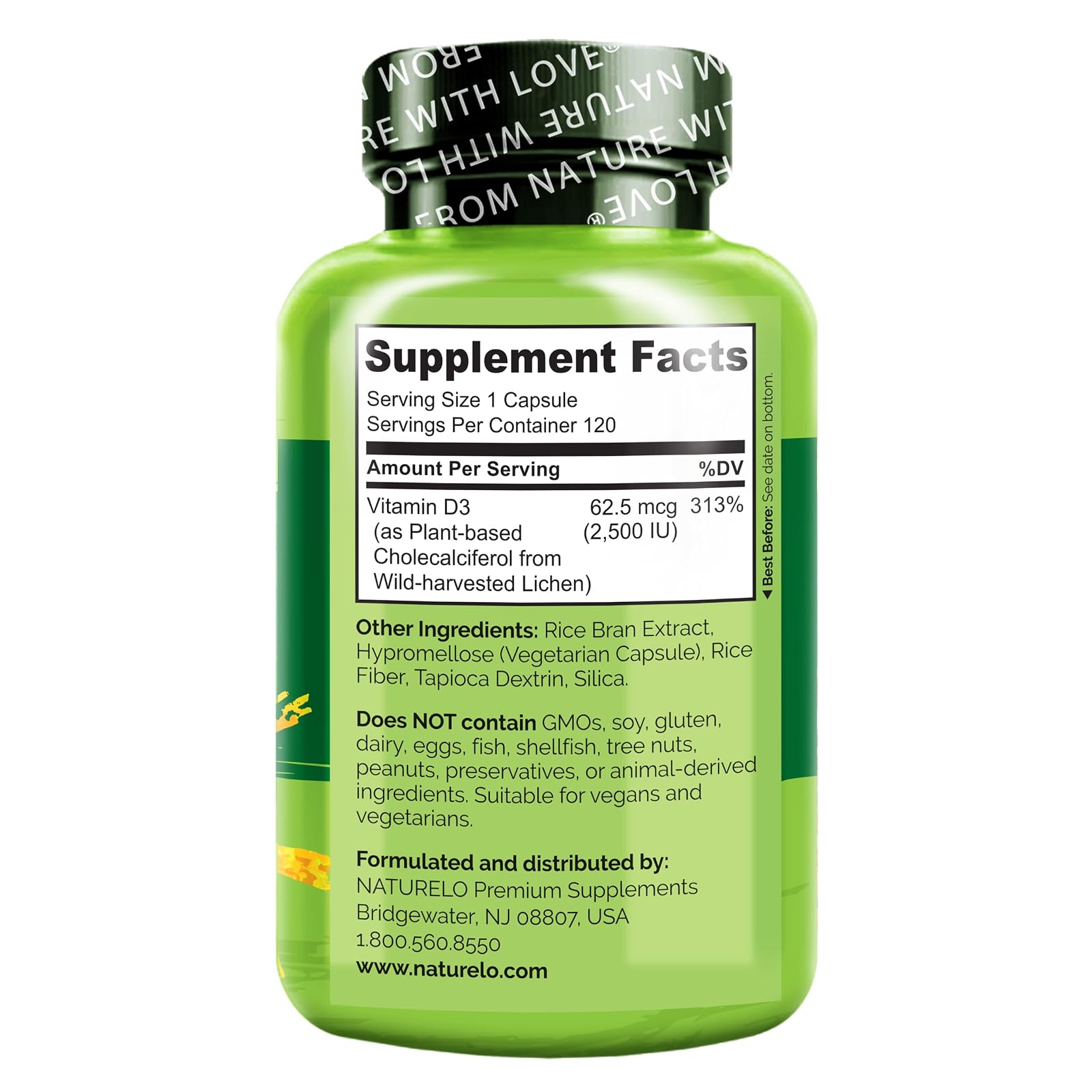 Vitamin D3 support for healthy mood