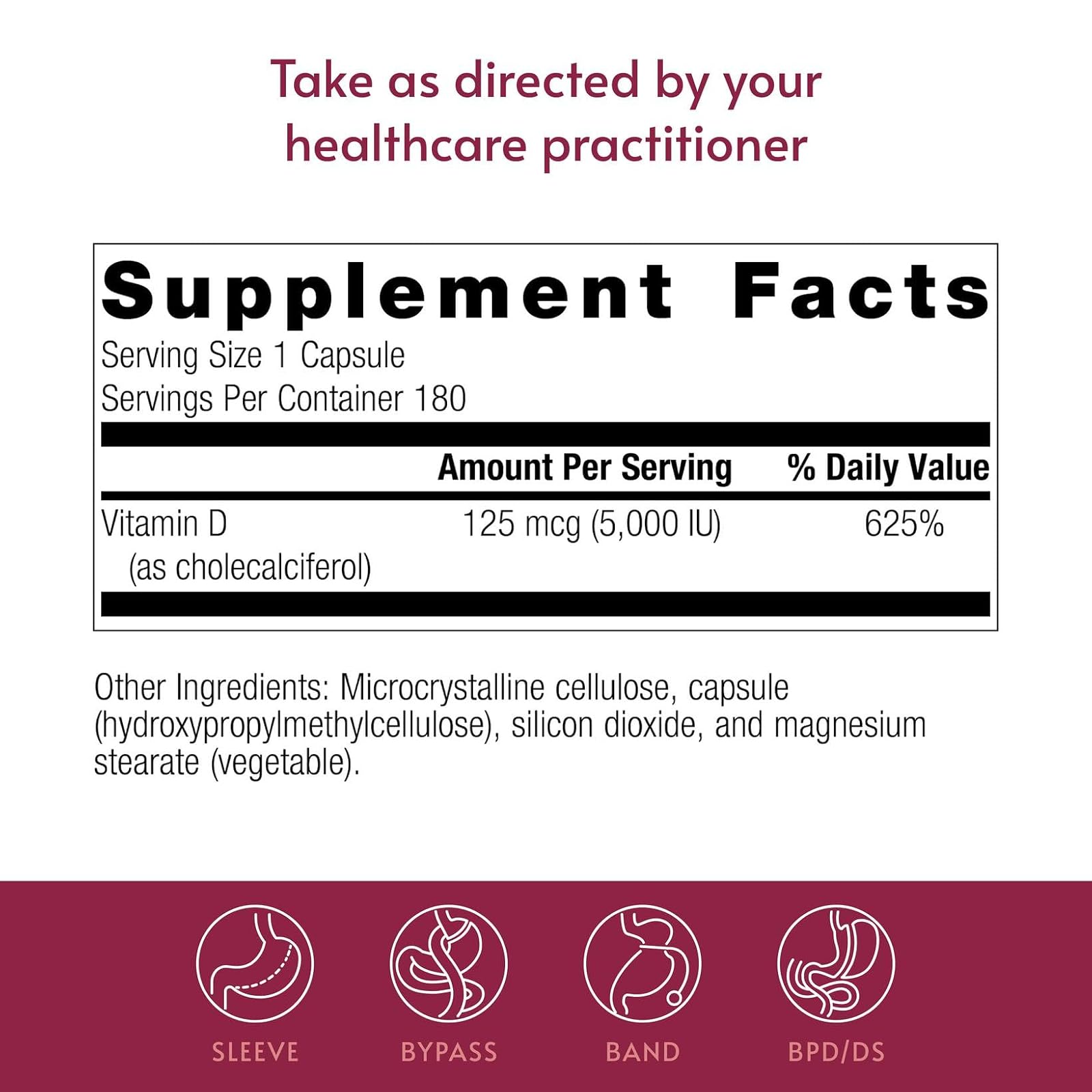 Vitamin D3 supports immune function
