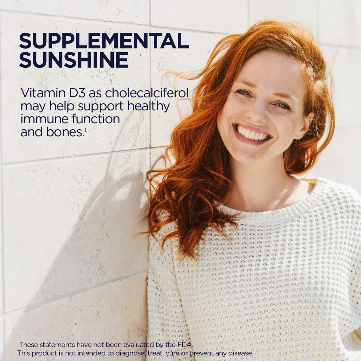 Vitamin D3 supports mood balance