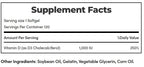 Vitamin D3 supports overall wellness