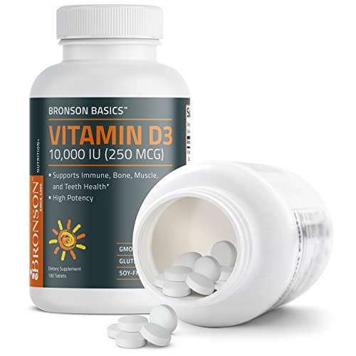 Vitamin D3 tablets for energy boost