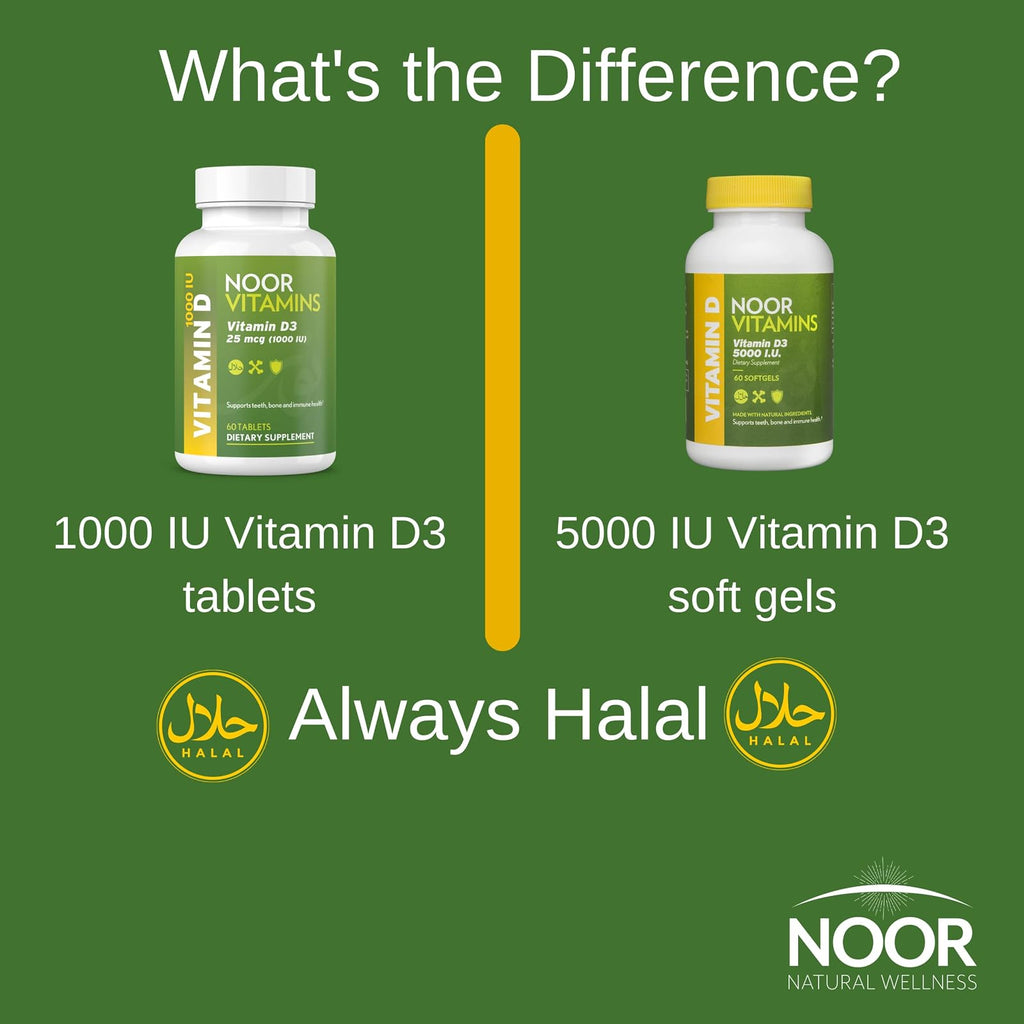 Vitamin D3 tablets for overall wellness