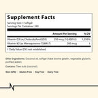 Vitamin D3 with K2 absorption
