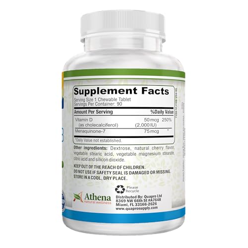 Vitamin D3 with K2 benefits