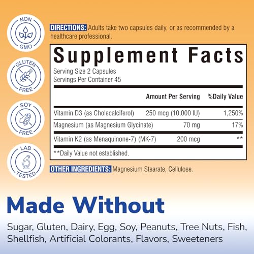 vitamin D3 with K2 benefits