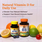 Vitamin D3 with K2 for absorption