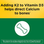Vitamin D3 with K2 for bone health