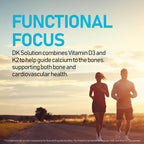 Vitamin D3 with K2 for bone health