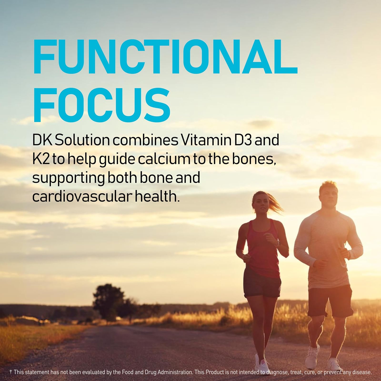 Vitamin D3 with K2 for bone health