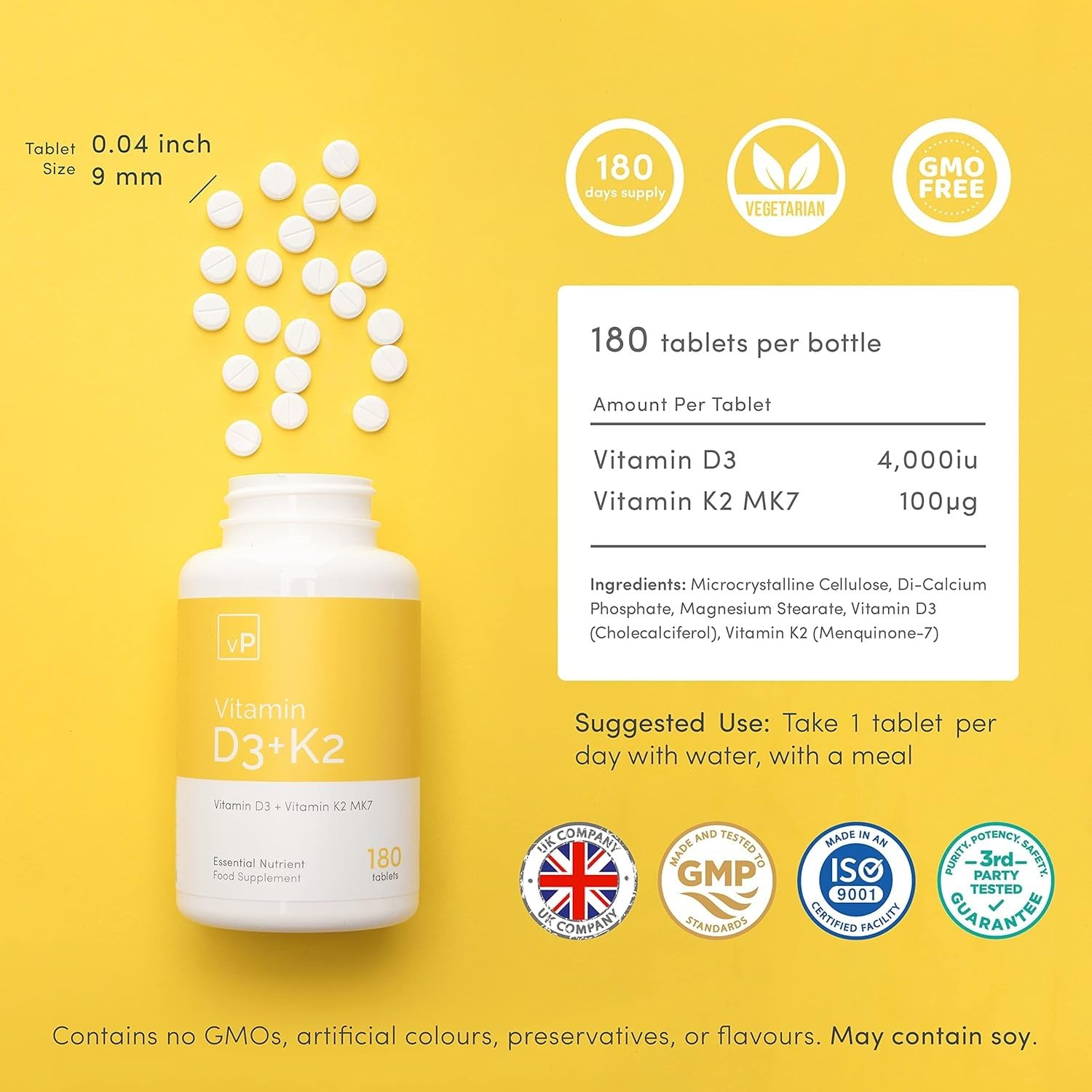 Vitamin D3 with K2 for immunity
