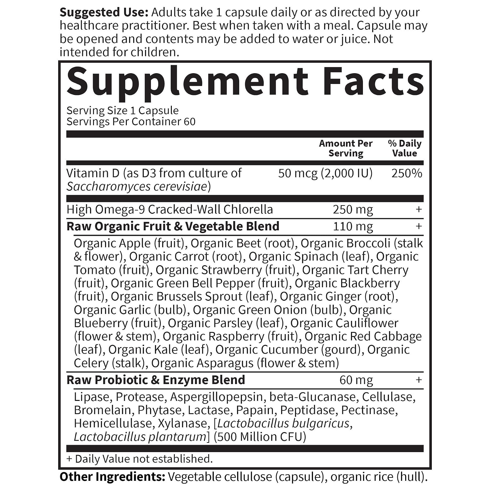 Vitamin D3 with K2 for optimal absorption