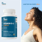 Vitamin D3 with K2 for optimal absorption