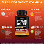 vitamin D3 with K2 MK-7 benefits
