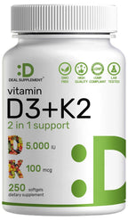 vitamin D3 with K2 MK7 benefits