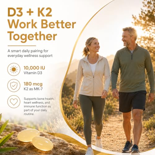 Vitamin D3K2 for bone health