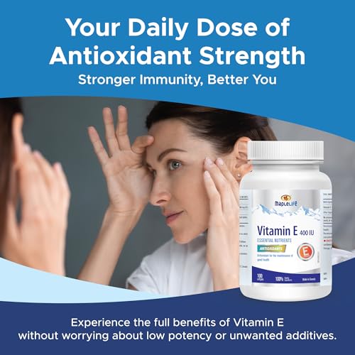 Vitamin E 100 count for daily wellness