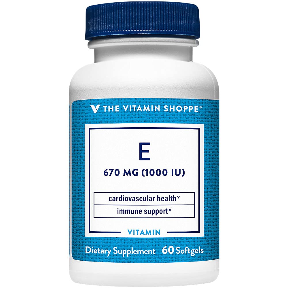 Vitamin E 1000 IU softgels