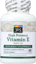 Vitamin E 1000 IU softgels