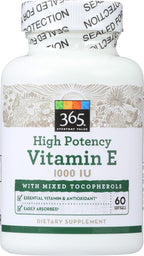 Vitamin E 1000 IU softgels