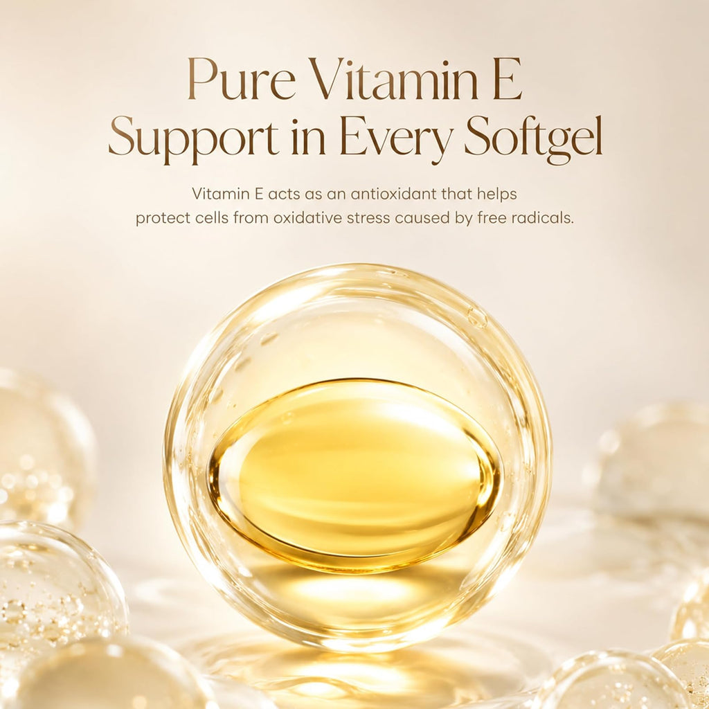 Vitamin E 400 IU antioxidant support