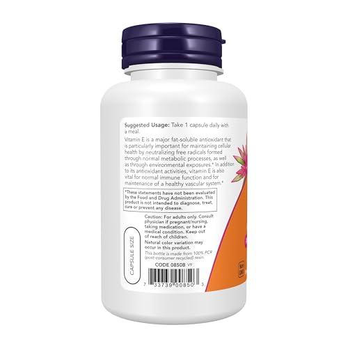 Vitamin e 400 IU antioxidant support