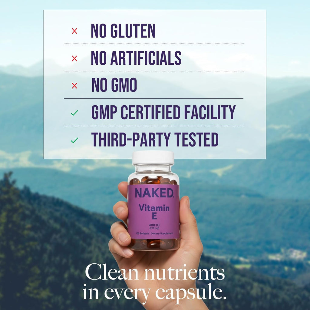 Vitamin E 400 IU antioxidant support
