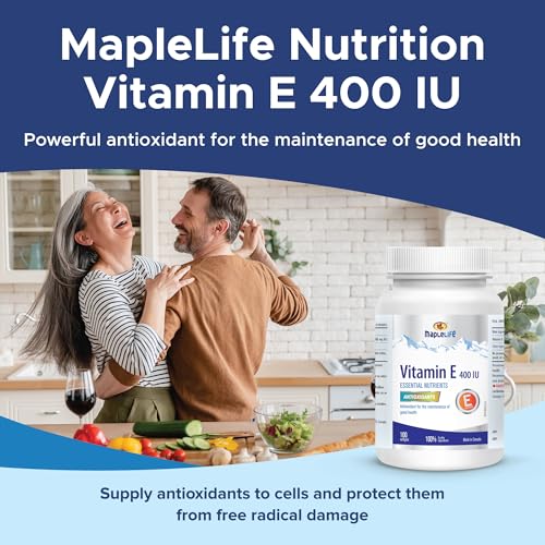 Vitamin E 400 IU for antioxidant support