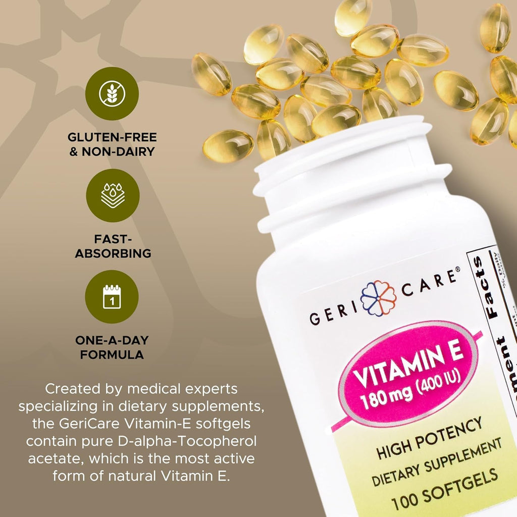 Vitamin E 400 IU for skin health