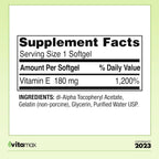 Vitamin E 400 IU health benefits