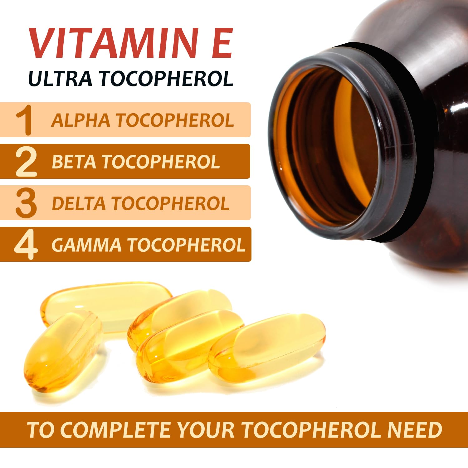 Vitamin E antioxidant support formula