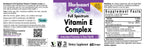 Vitamin e complex for antioxidant support