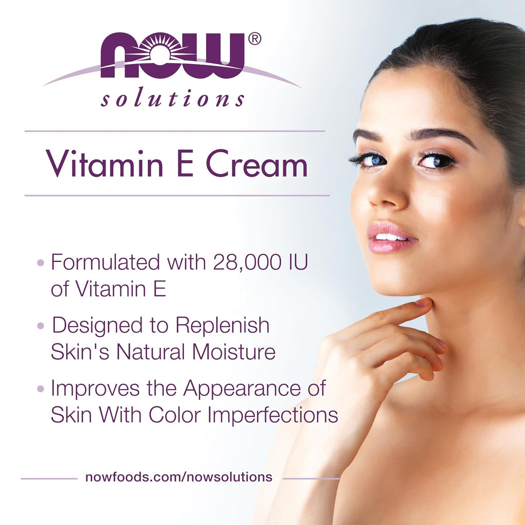 Vitamin e cream for dry skin relief