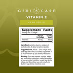 Vitamin E dietary supplement for adults