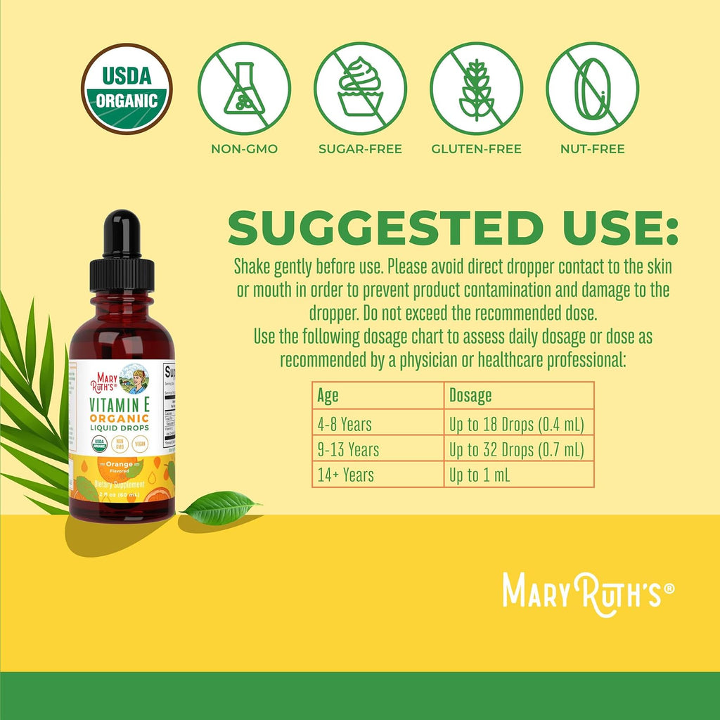 vitamin e drops for antioxidant support