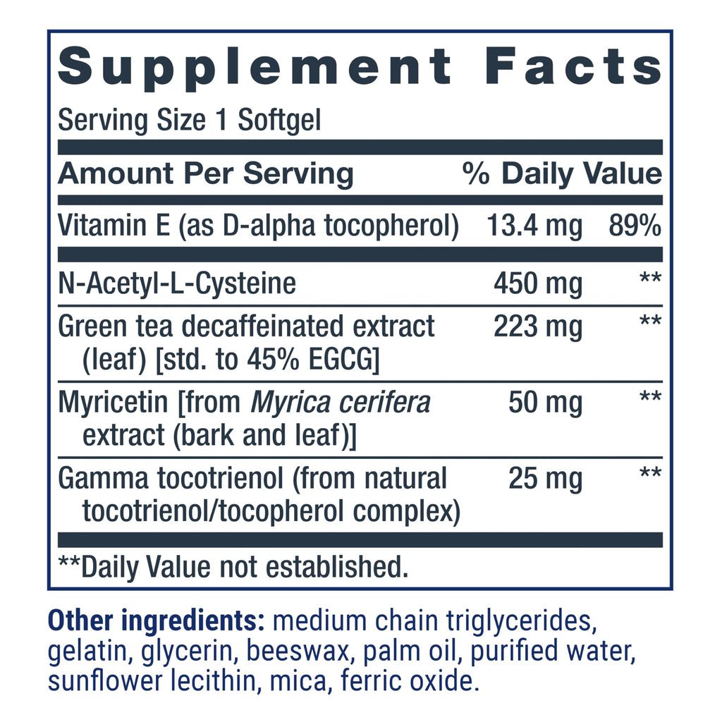 Vitamin E enriched blended supplements