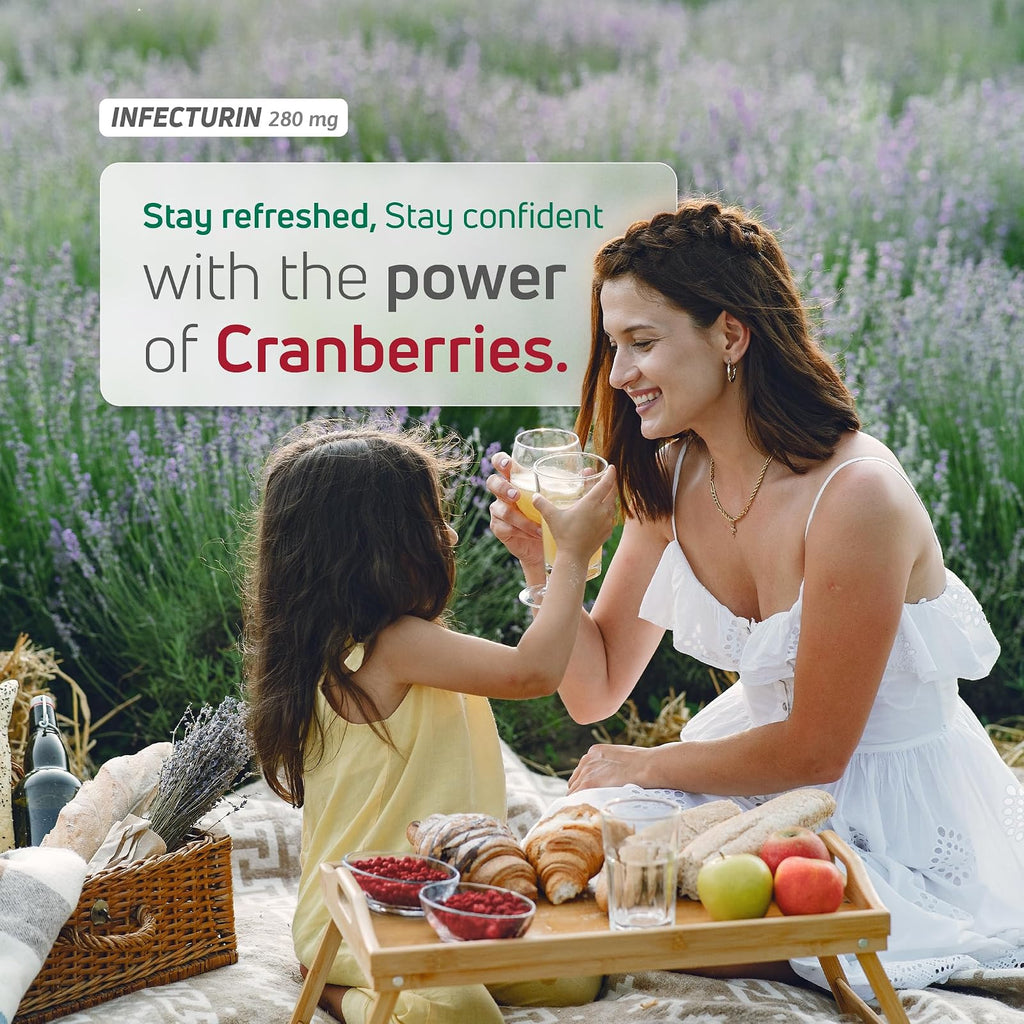 Vitamin E enriched cranberry supplement