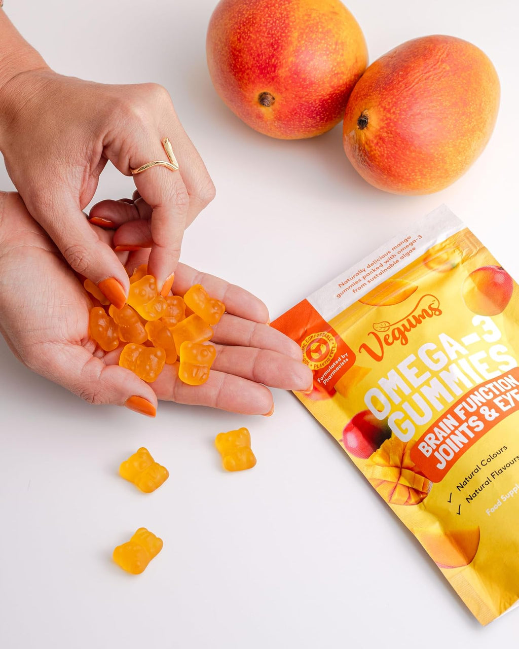 Vitamin E enriched Omega-3 gummies