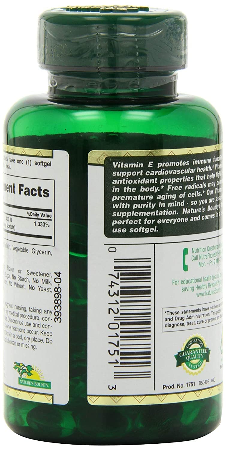 vitamin e for healthy skin