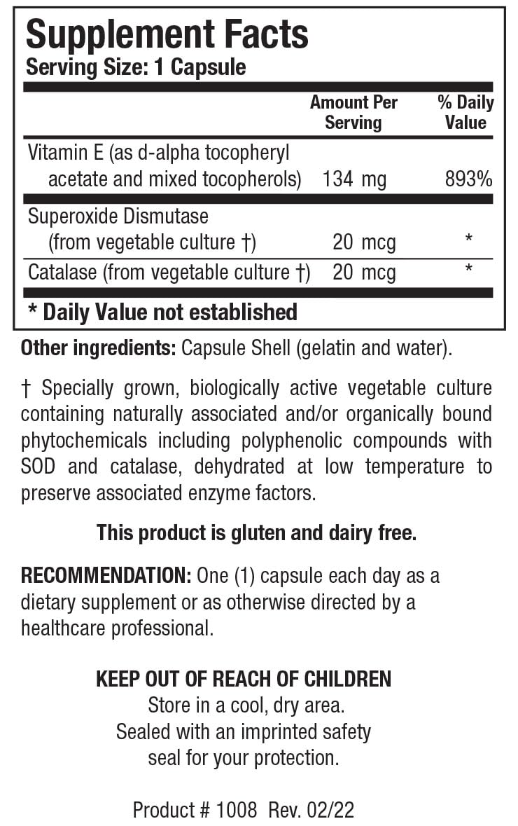 vitamin e for immune support