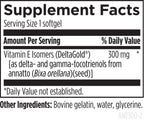 Vitamin e for immune support