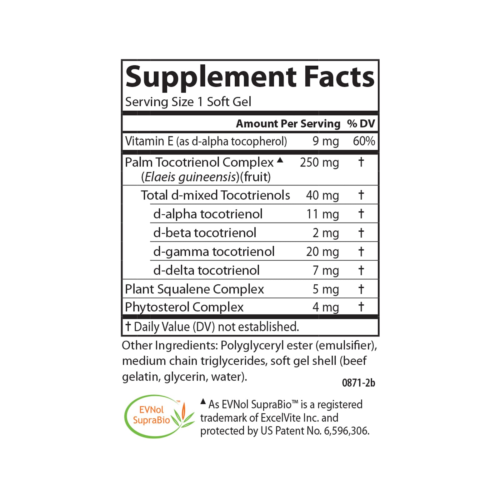Vitamin e for skin nourishment